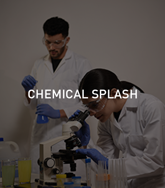 Mallcom Chemical Splash Goggles, Gloves & Hi-Visibility Jacket